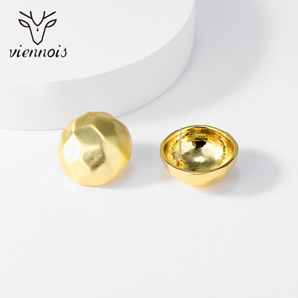 Best Medium Gold Plated Stud Earrings
