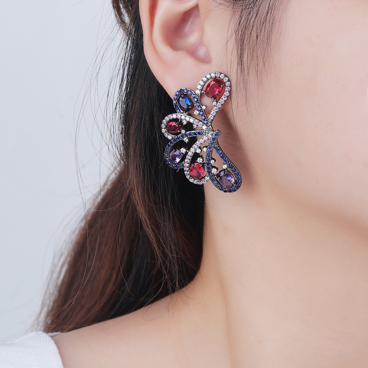 Luxury Big Dangle Earrings with Worldwide Shipping